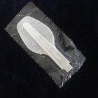 Disposable friendly plastic folding spoon yogurt or jelly folding spoon PP plastic spoon